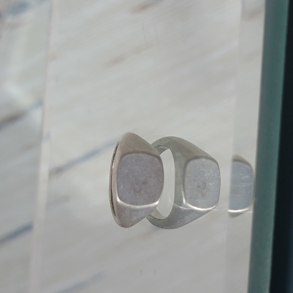 Jewelry | Ring Size 6 Zinc Alloy Silvercolored Hand Forged | Poshmark